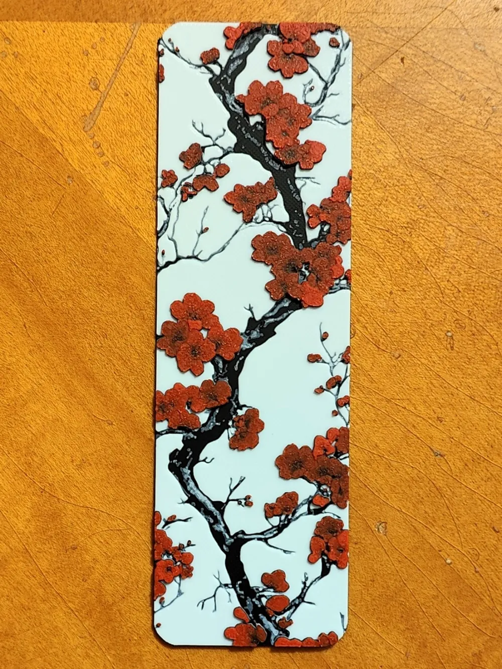 Japanese Cherry Blossom Tree Bookmark - Hueforge by Sarge MakerWorld ...