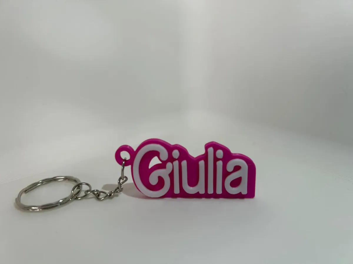 Giulia name barbie Plaque - Free 3D Print Model - MakerWorld