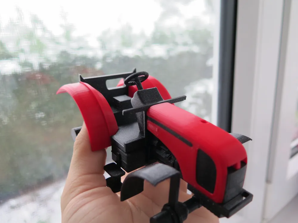 Tractor - Zetor 6341 by MrHanjak MakerWorld: Download Free 3D Models