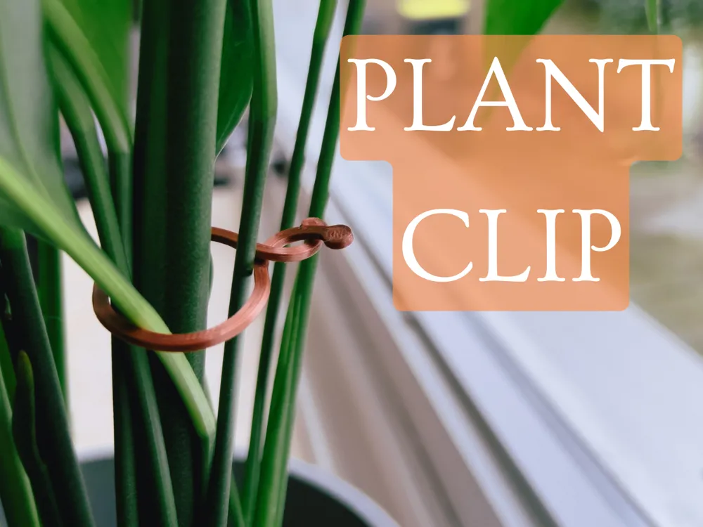 Plant Clips for Climbing Plants Garden simple fast - Free 3D Print ...