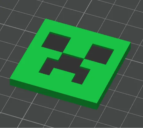 Minecraft Creeper Token! by Dave_16 - MakerWorld