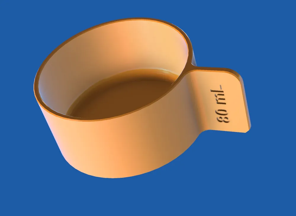 Easy Print Measuring Cups (3 sizes) by Wiseone - MakerWorld