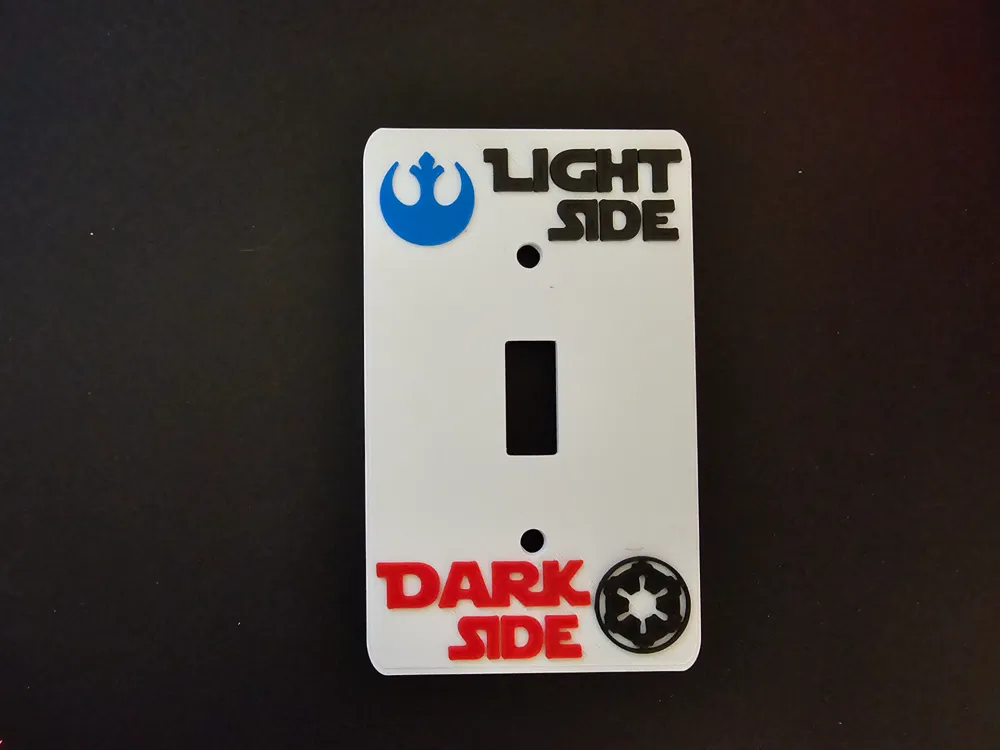 Star Wars Light Switch Plate by CSTeacherInGA - MakerWorld
