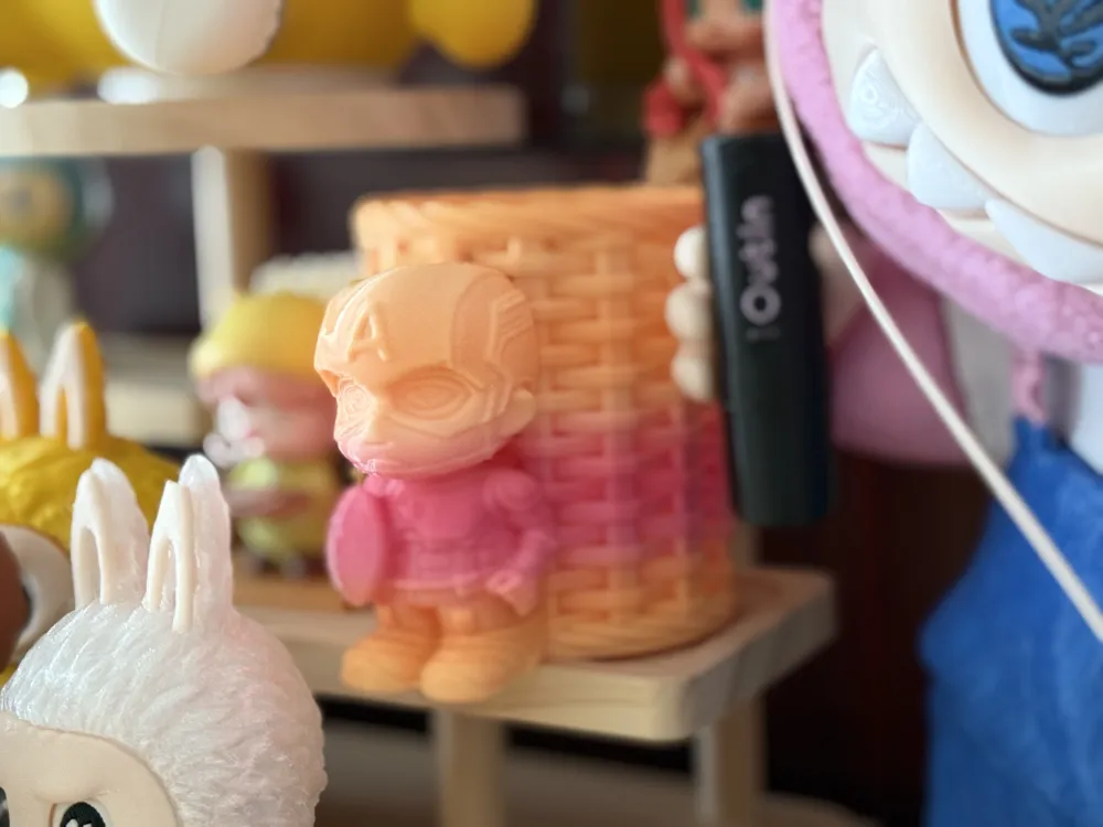 Captain America Pen Holder by 王多多 MakerWorld: Download Free 3D Models