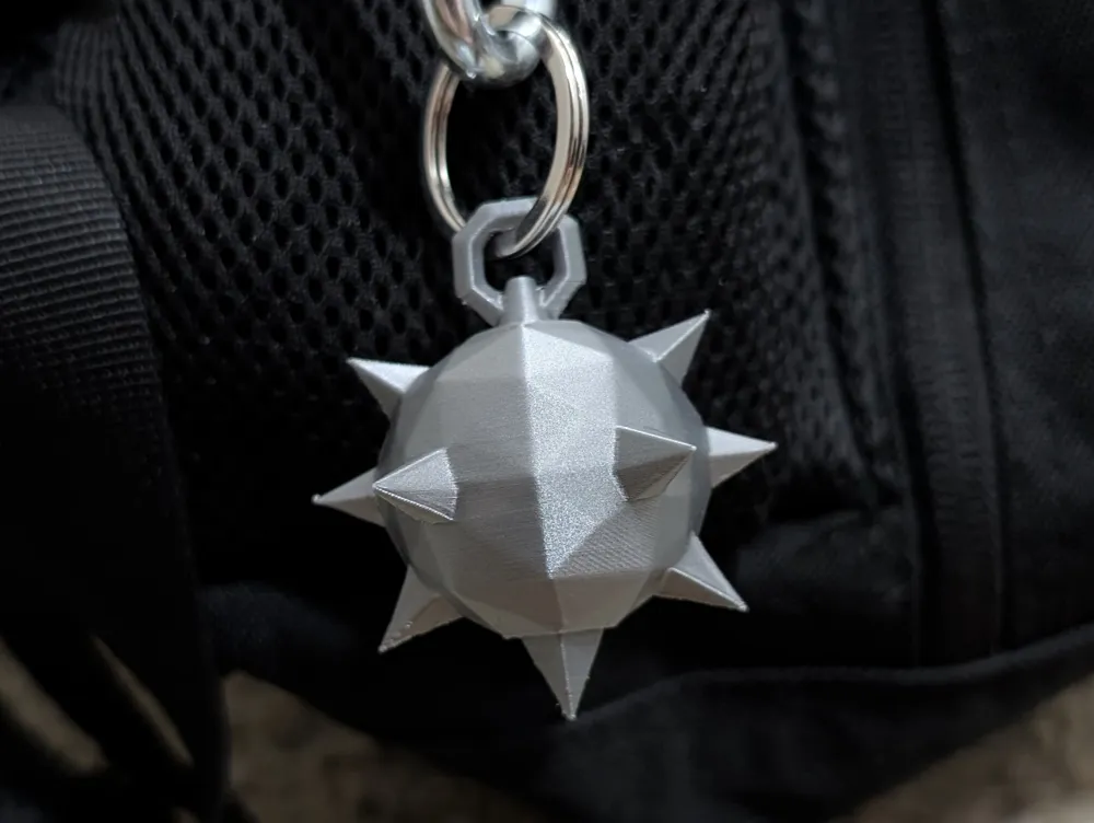 Chaveiro Maça Low Poly - Modelo gratuito para impressão 3D - MakerWorld