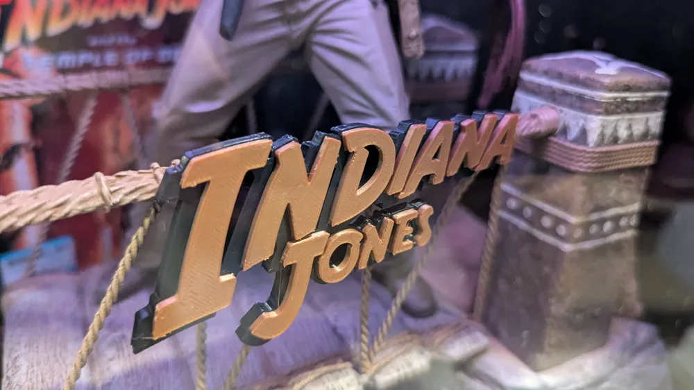 Indiana Jones Logo - Free 3D Print Model - MakerWorld