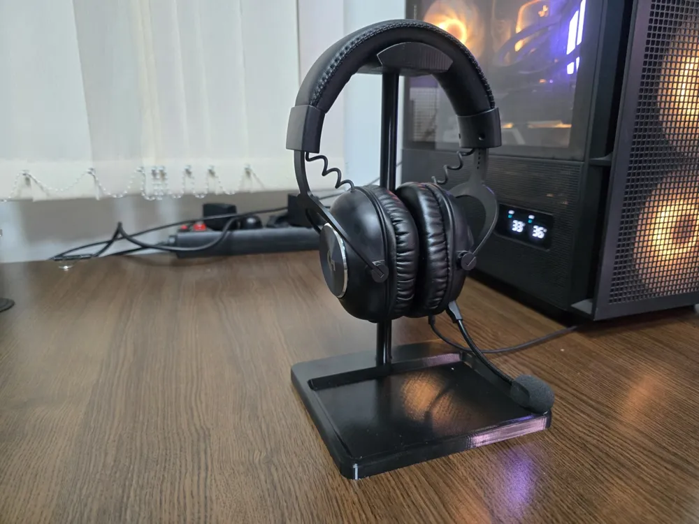 Headphone Stand TZ Design - Free 3D Print Model - MakerWorld