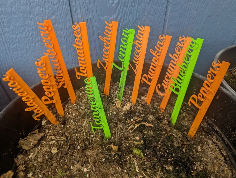 Garden Stakes by Papatrich MakerWorld: Download Free 3D Models