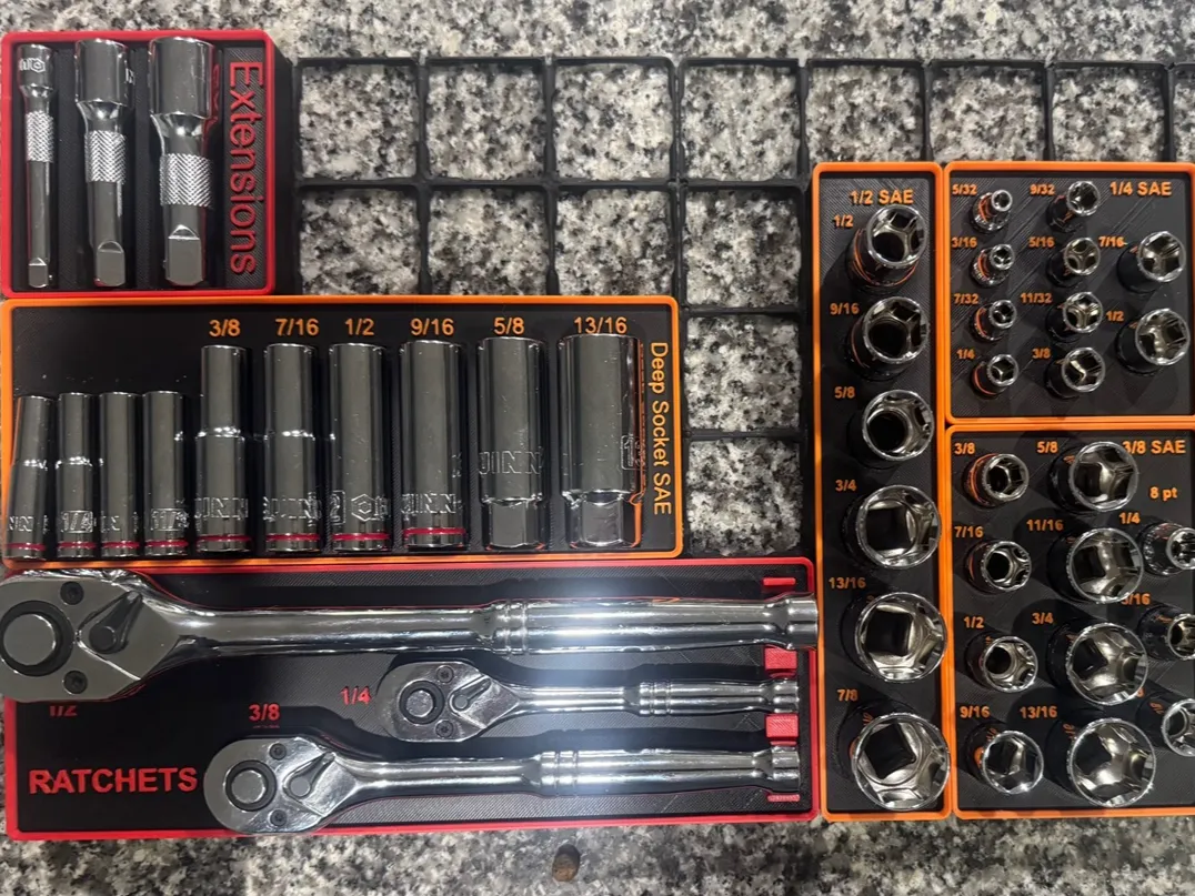 HF Quinn 66-Peice Ratchet Set - Gridfinity - Free 3D Print Model ...