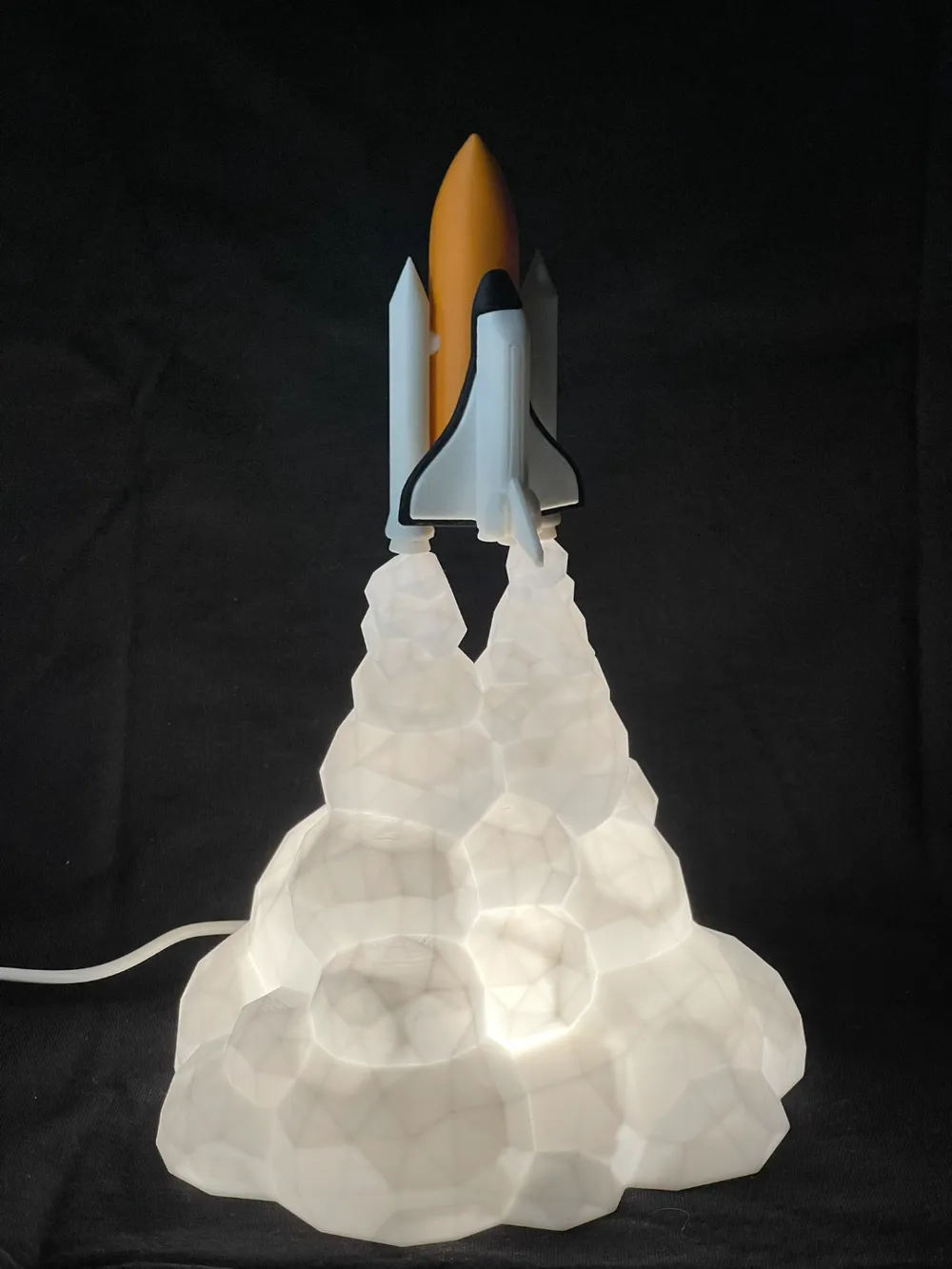 Space Shuttle Lamp (AMS not required) - Free 3D Print Model - MakerWorld