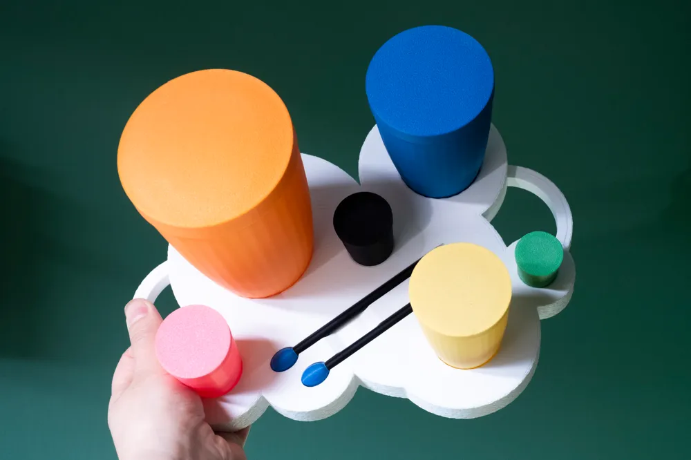 colorful drum set by Domdoms - MakerWorld