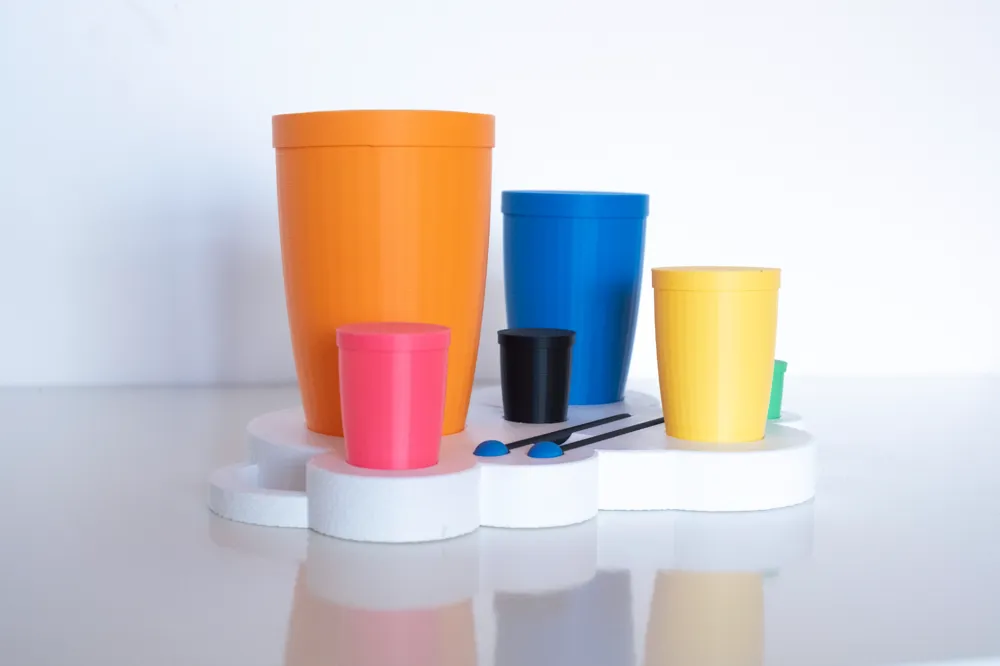 colorful drum set by Domdoms - MakerWorld