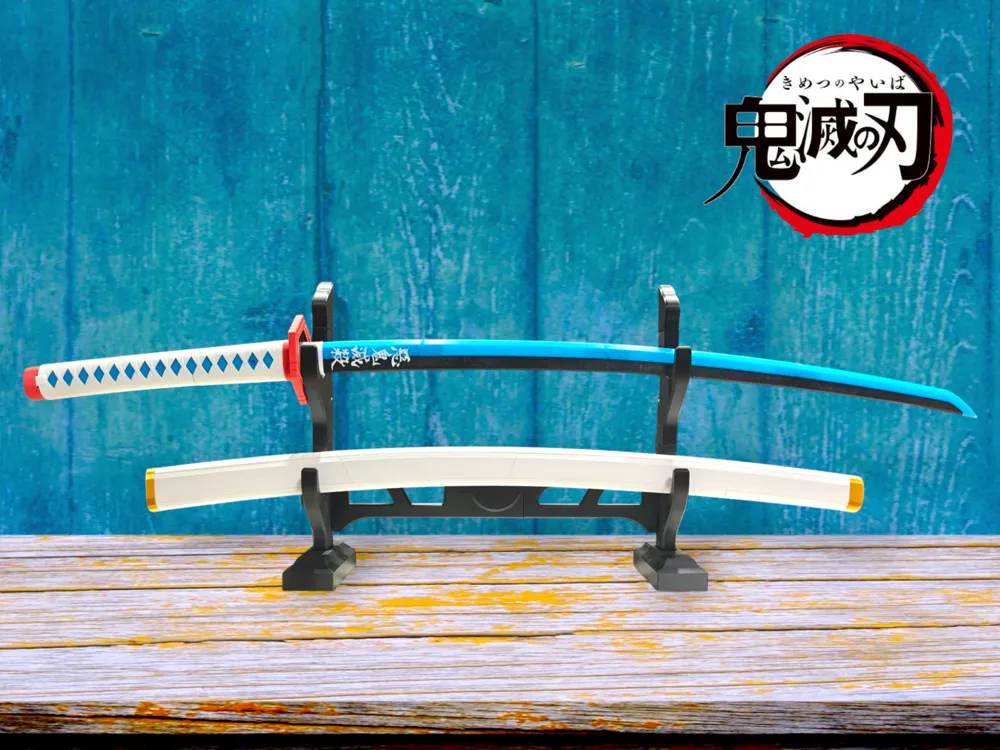 [FullBlade]Demon slayer Sword Tomioka Giyuu - Free 3D Print Model ...