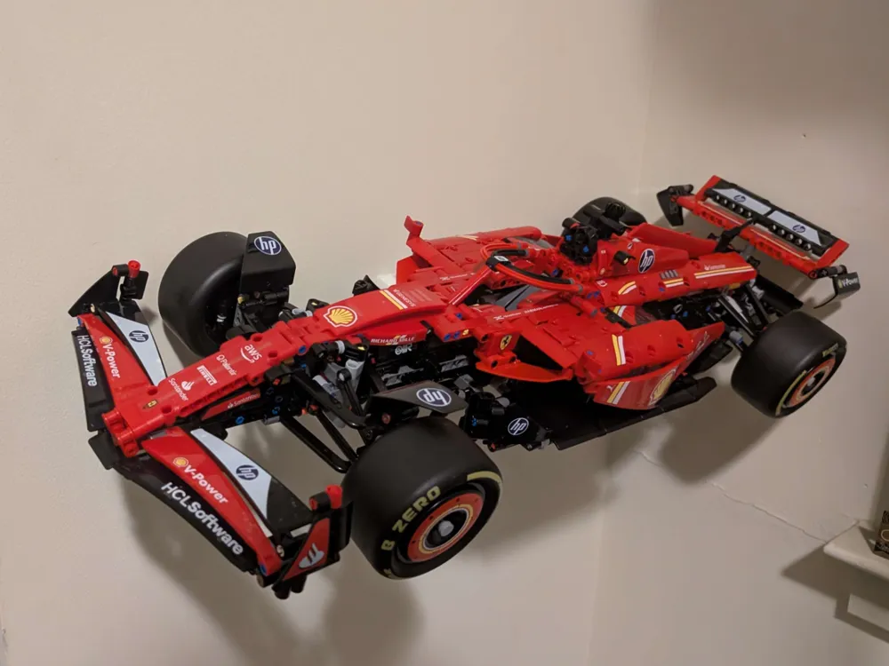 Ferrari SF-24 Car Wall Mount by Gheet MakerWorld: Download Free 3D Models