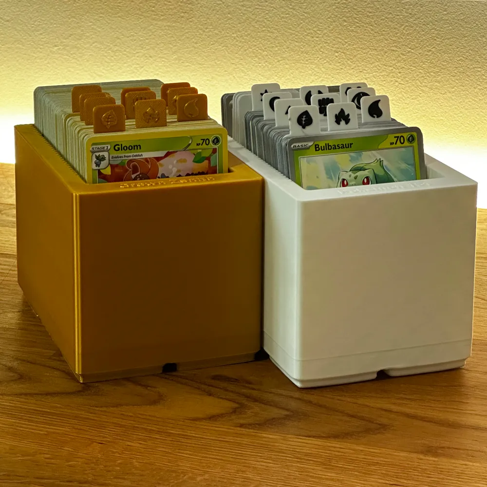 Pokemon TCG Card Storage Bin and Organiser for Gridfinity - Compatible ...