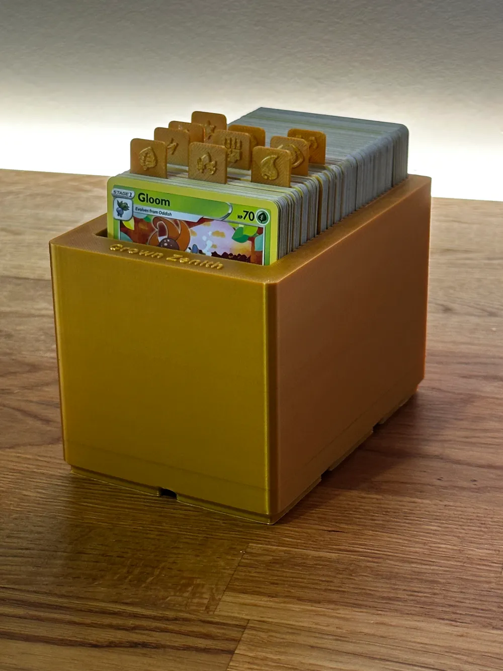 Pokemon TCG Card Storage Bin and Organiser for Gridfinity - Compatible ...