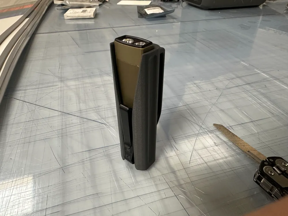 Olight Arkfeld / Arkpro Ultra Holster (Duty Belt) - Free 3D Print Model ...