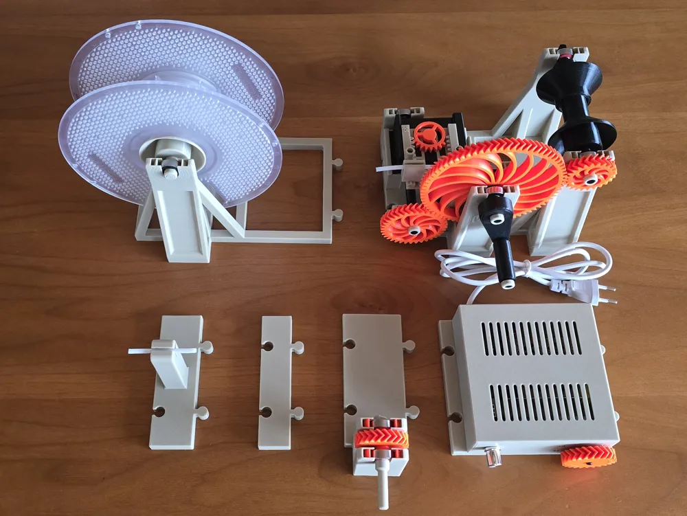 Versatile Filament Rewinder - Free 3D Print Model - MakerWorld