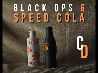 Call of duty Black Ops 6 Speed Cola by Caziuz Designs MakerWorld ...
