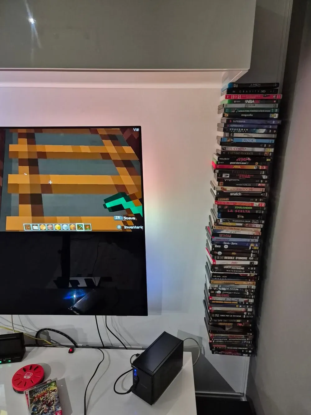 wall mounted DVD holder by dumas.alessandro - MakerWorld