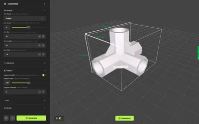 Connector Generator - Parametric Connectors by Koolm MakerWorld: Download Free 3D Models