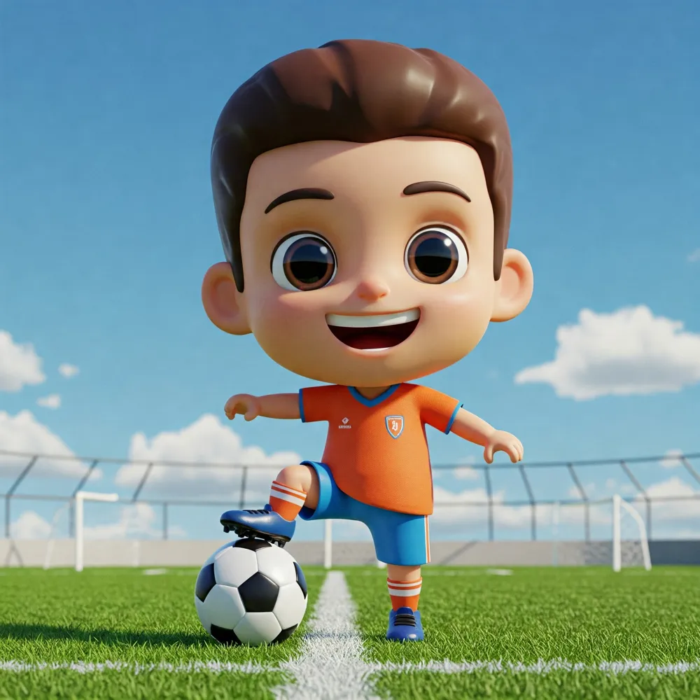 3D Printable Character: Soccer Player by user_992886671 MakerWorld ...