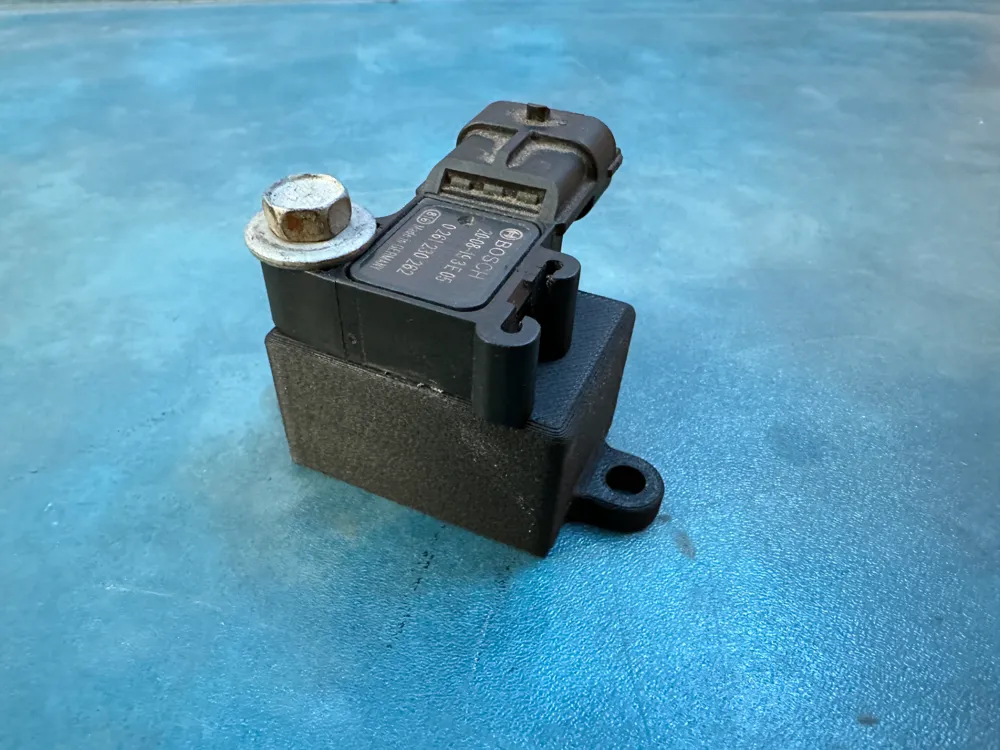 LS9 3 bar MAP sensor remote mount block by station road rat rods ...