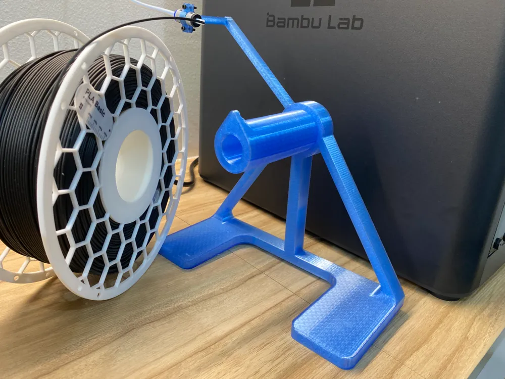 Spool holder with filament guide Remixed by AsianKid988MakerWorld ...