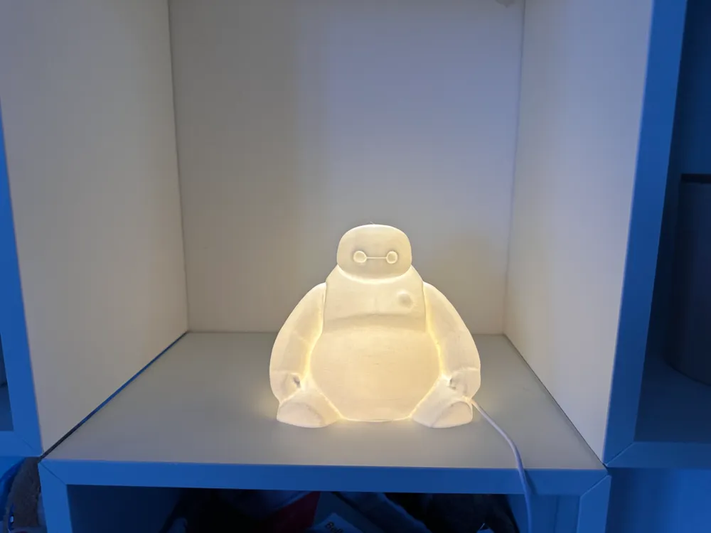 Baymax LED lamp kit 001 by kisik20_CZ - MakerWorld