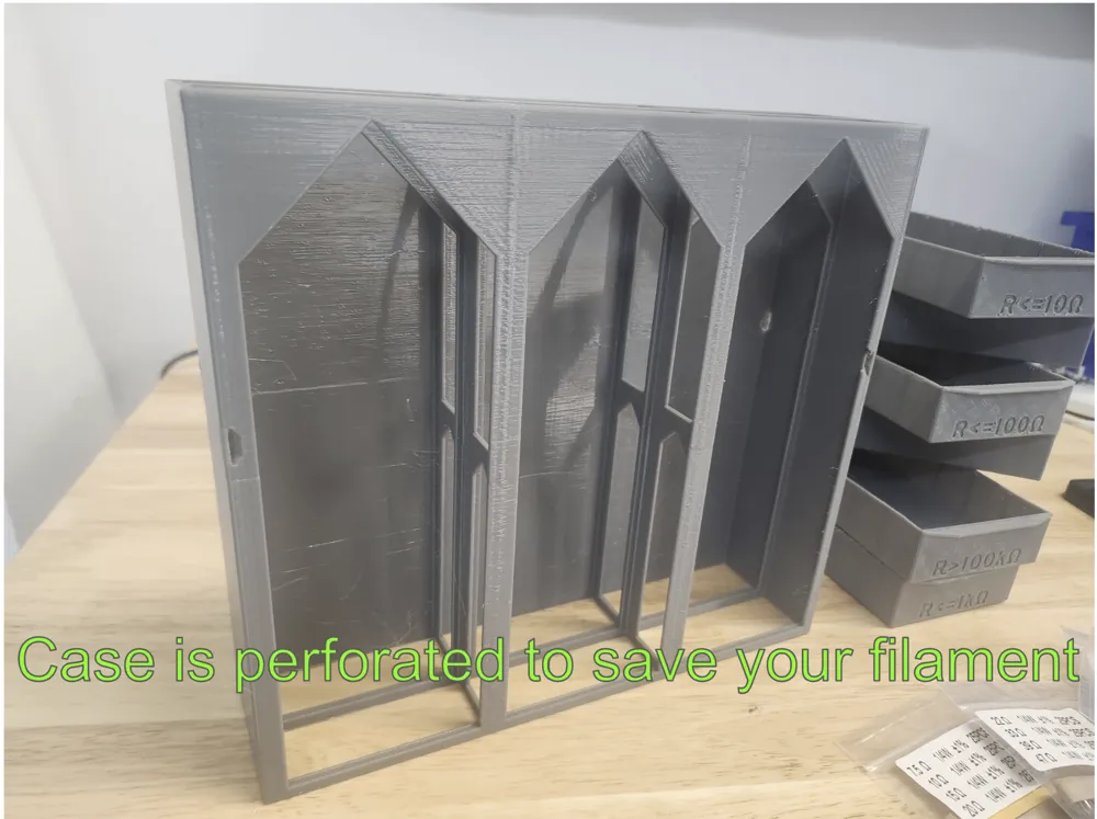 Maker drawers OpenSCAD parametric & print-in-place by DP design ...