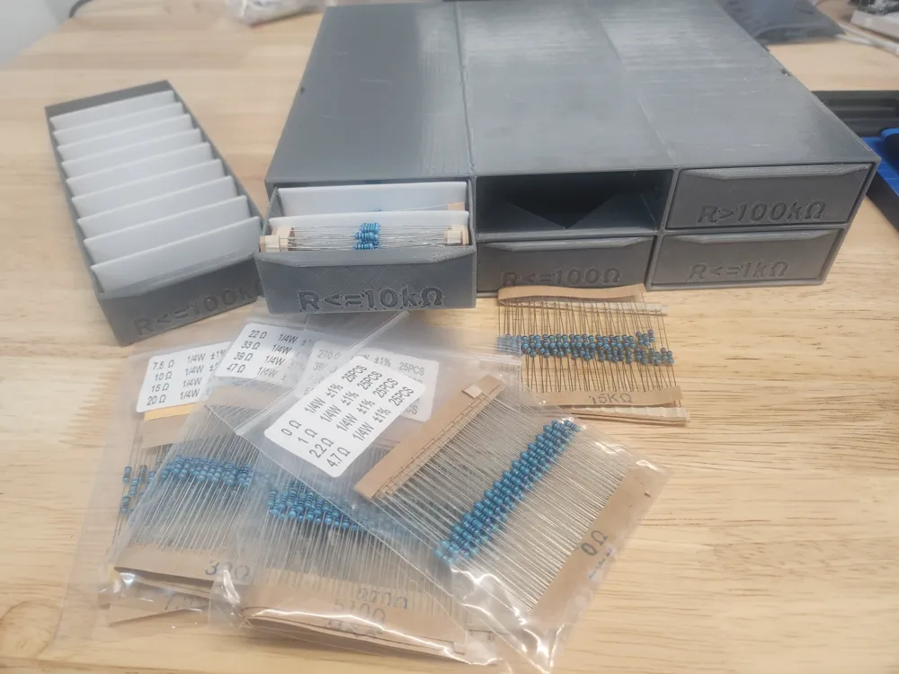 Maker drawers OpenSCAD parametric & print-in-place by DP design ...