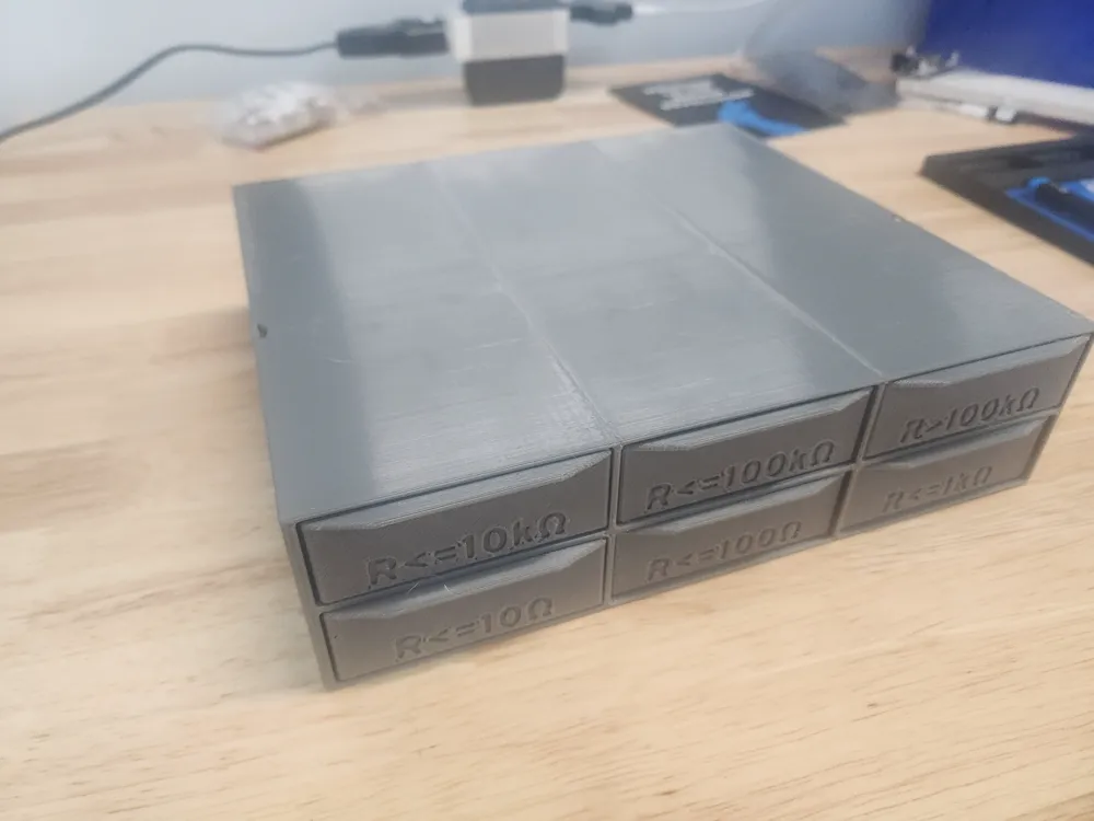 Maker drawers OpenSCAD parametric & print-in-place by DP design ...