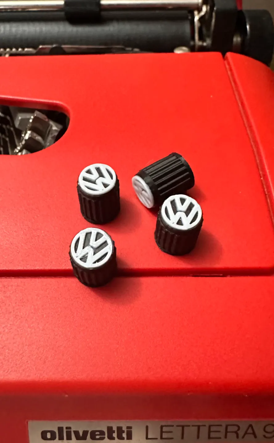 VW Valve Cap - 3D Print for Volkswagen by MickZip MakerWorld: Download ...