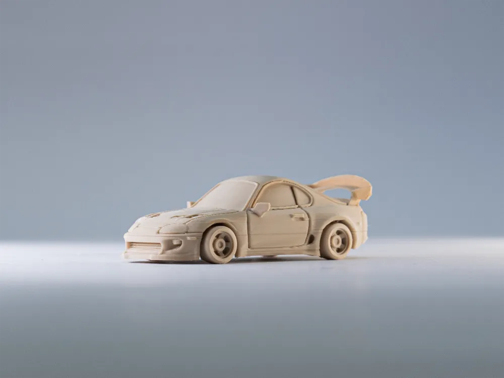 Toyota Supra mk4 Kit Card - Free 3D Print Model - MakerWorld