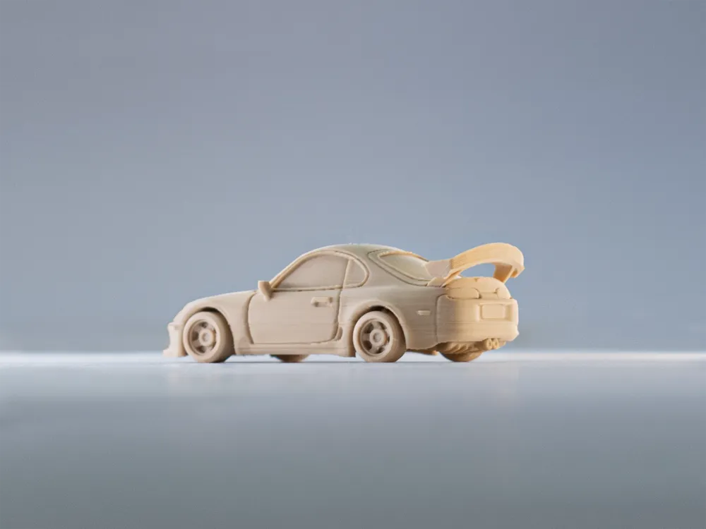 Toyota Supra mk4 Kit Card - Free 3D Print Model - MakerWorld