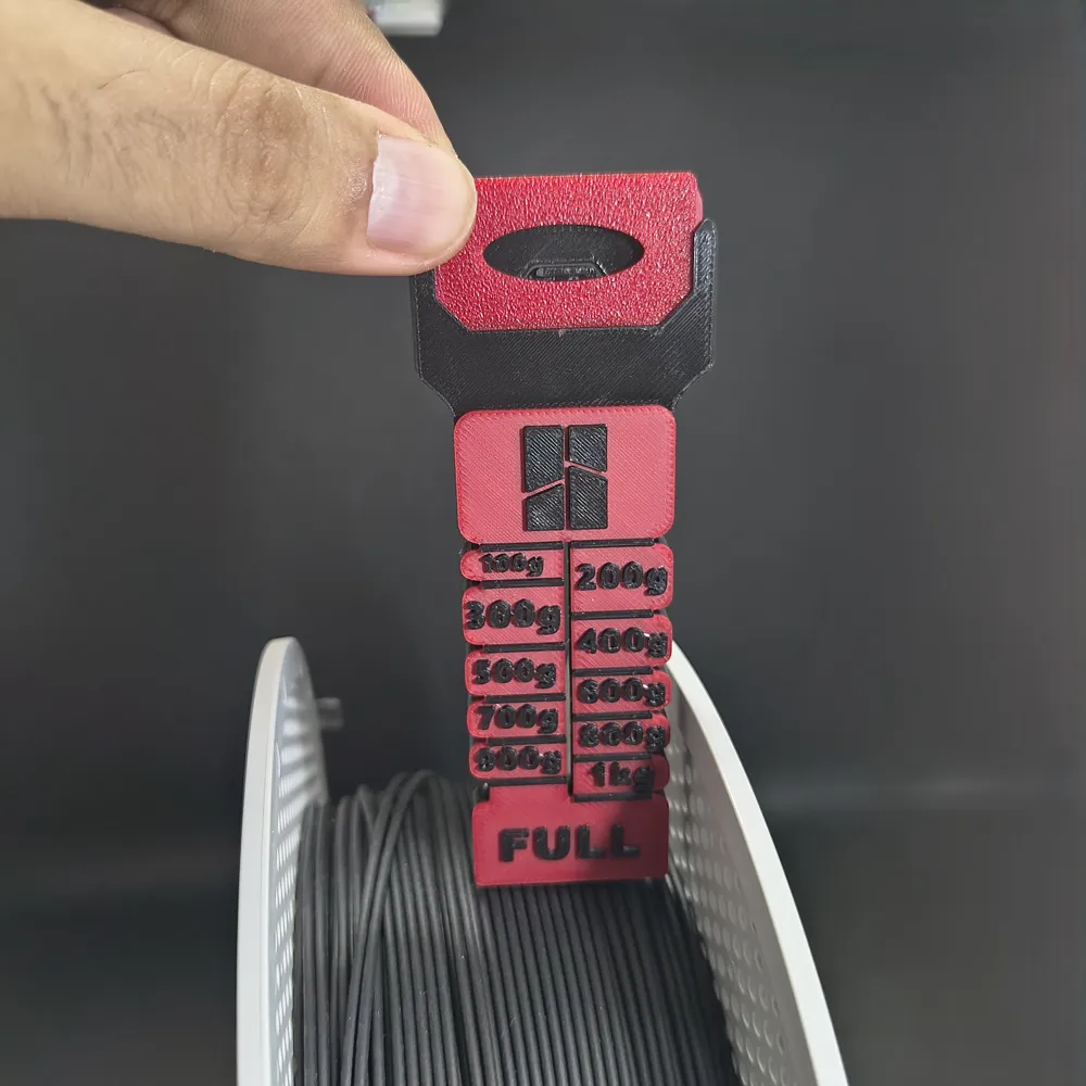 Filament Spool Gauge and Scraper - Free 3D Print Model - MakerWorld