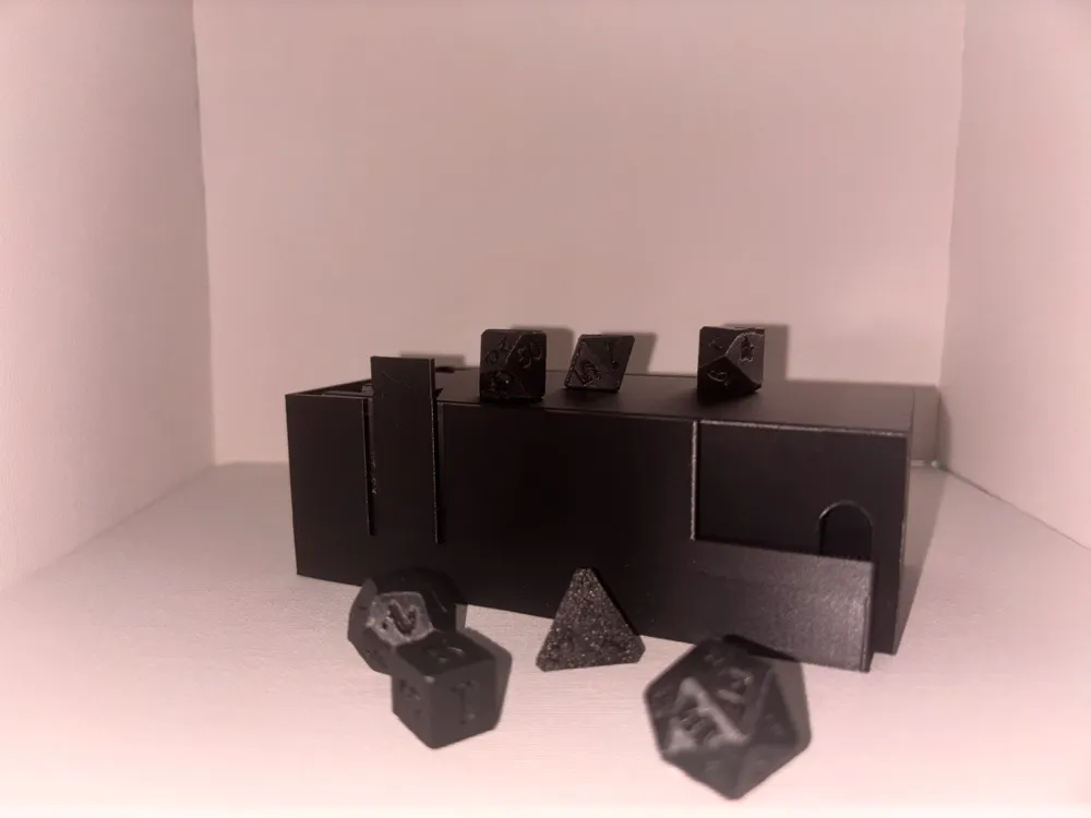 Foldable Dice Tower by DunceTree - MakerWorld