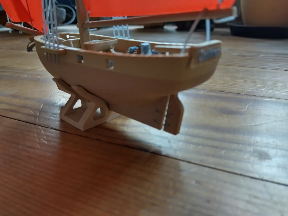 Sailboat Series - Cutter (Remastered) - Free 3D Print Model - MakerWorld