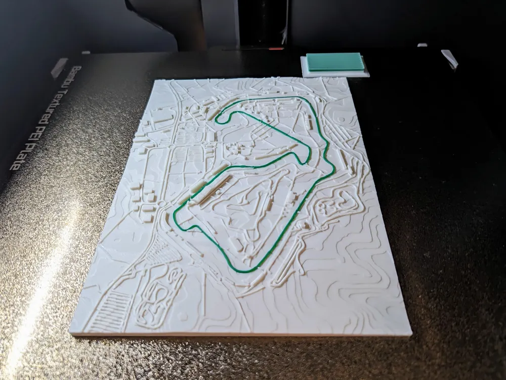 Silverstone England 3D Mini (F1 Edition) by jarvizar MakerWorld ...