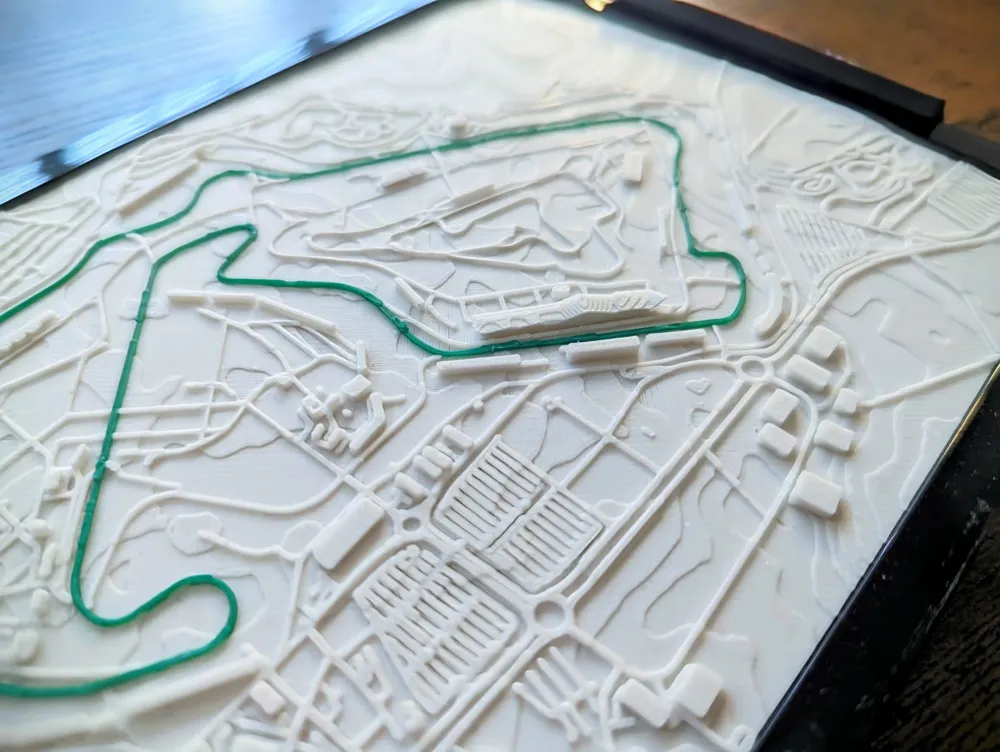 Silverstone England 3D Mini (F1 Edition) - Free 3D Print Model - MakerWorld