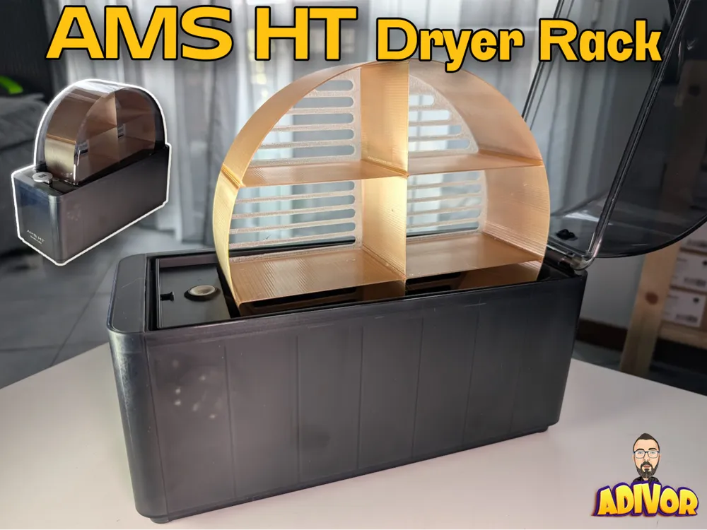 AMS HT Dryer - Universal Rack Dry Boxes by Adivor MakerWorld: Download ...
