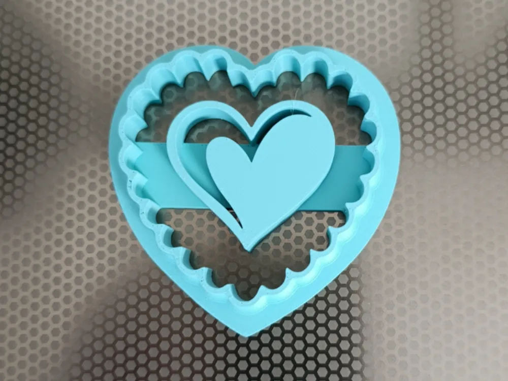 Heart Cookie Cutter - Free 3D Print Model - MakerWorld