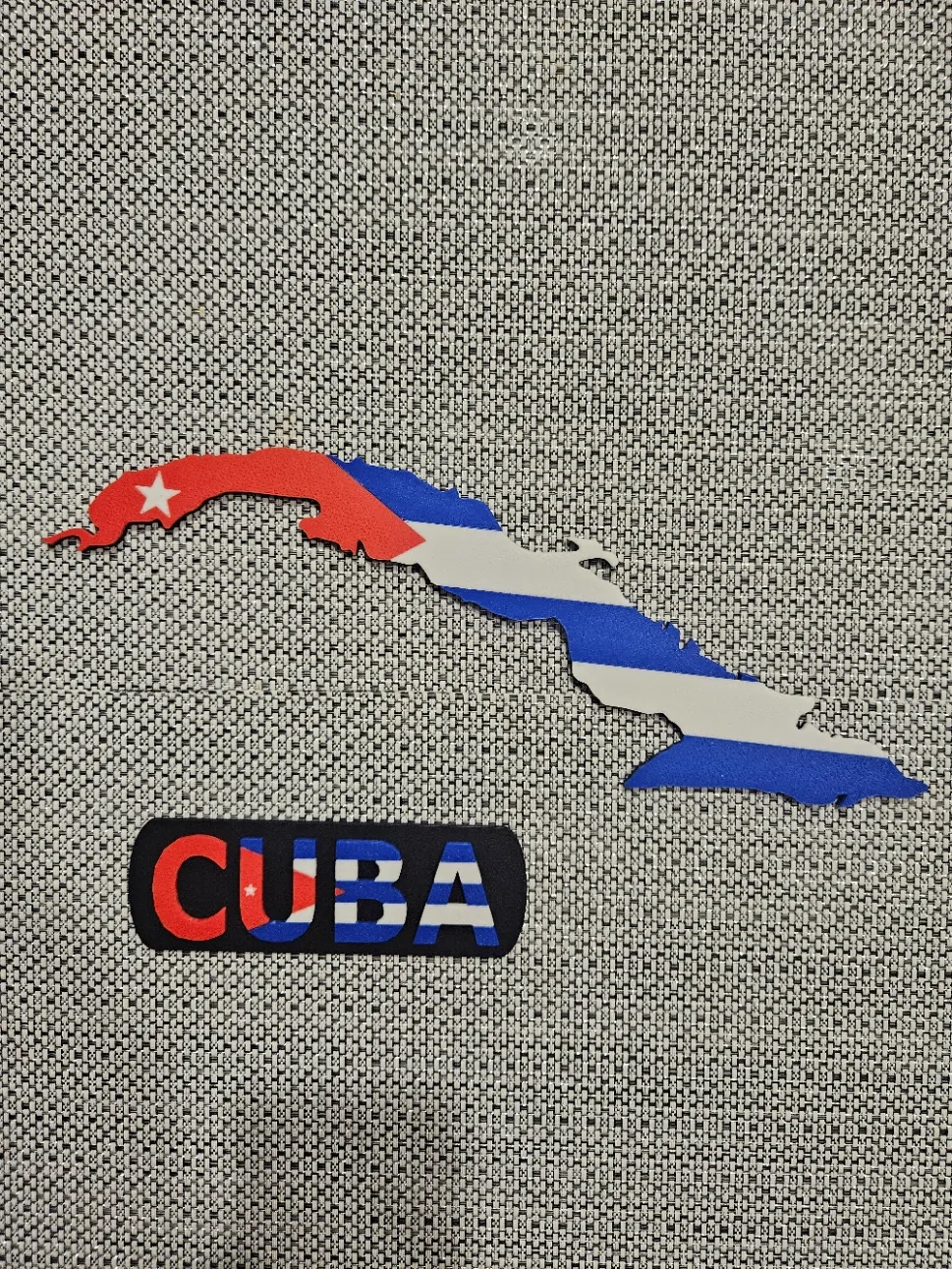 Cuba Island and Name plate by NathanRitchie72 - MakerWorld