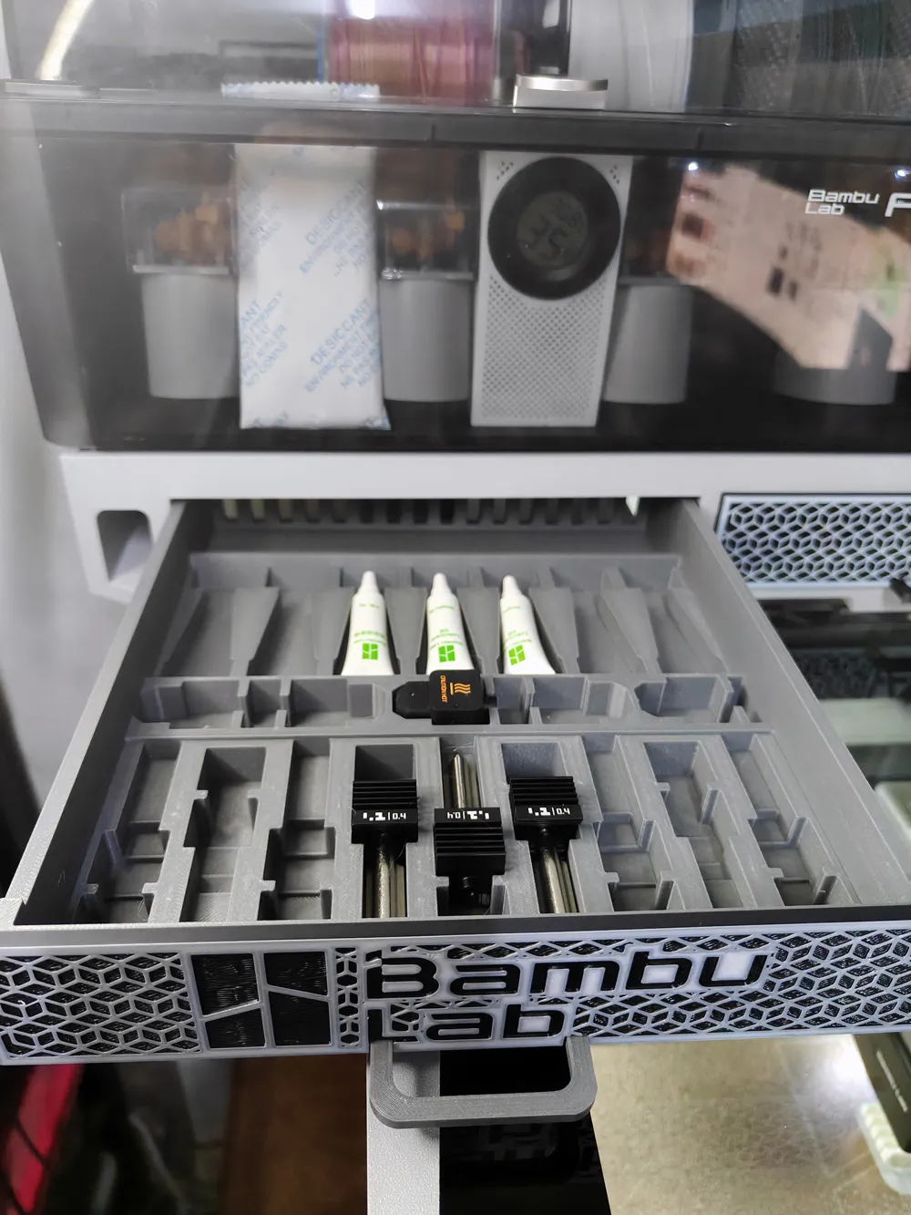 H2D Dual AMS Riser & Drawers by fay3dlab MakerWorld: Download Free 3D ...