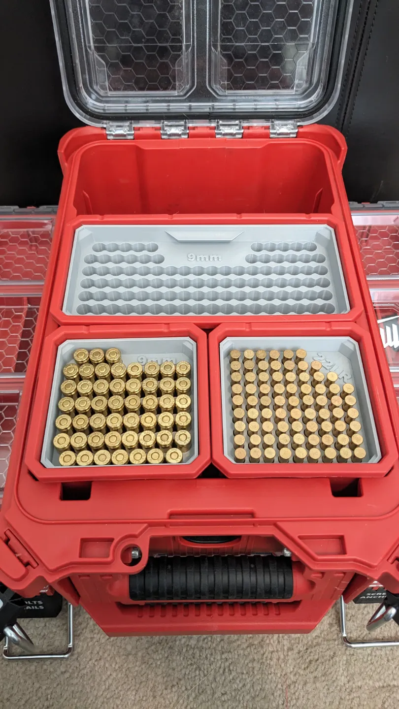 Square 9mm Inserts For Packout Organizer - Free 3D Print Model - MakerWorld
