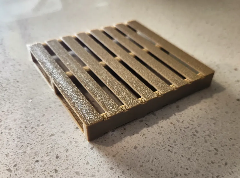 Pallet coaster by Filaments and Freeways MakerWorld: Download Free 3D ...