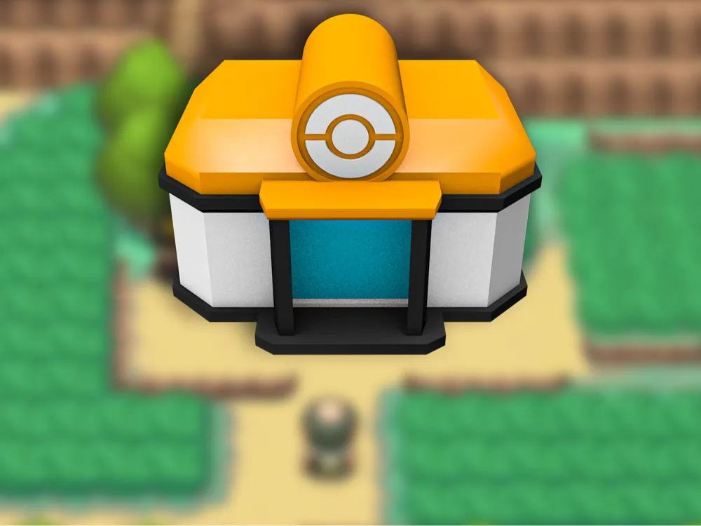 Pokemon PokeCenter by x1c - MakerWorld