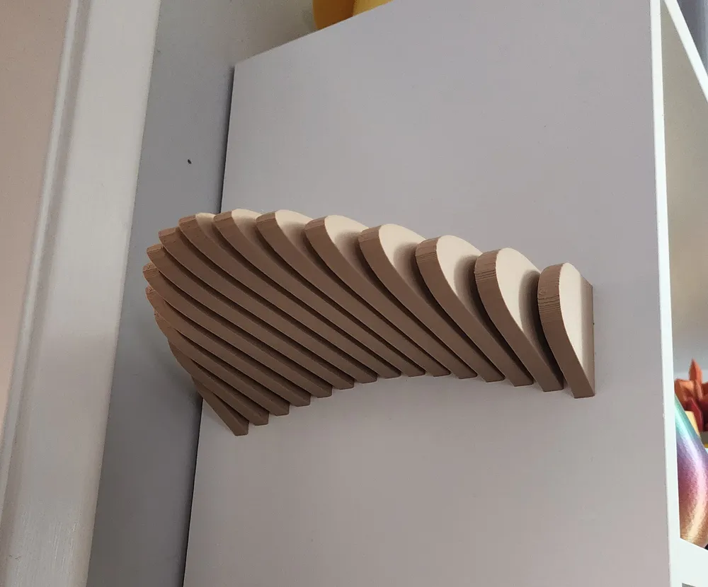 Contoured Floating Shelves by TripleGWorkshop - MakerWorld