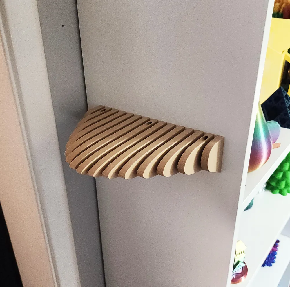 Contoured Floating Shelves by TripleGWorkshop - MakerWorld