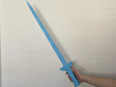 Print-in-Place Collapsible Warrior Sword by Ofally MakerWorld: Download ...